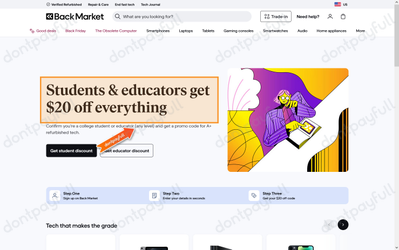 Back Market Promo Codes - 25% Off Coupon January 2026