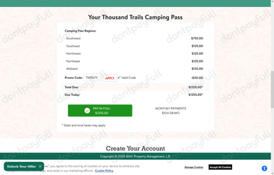 50% Off Thousand Trails Promo Codes, Coupon Codes