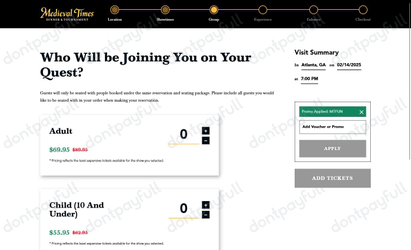 50% Off Medieval Times Coupon, Promo Codes - April 2025