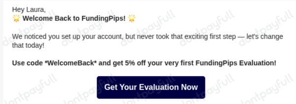 5% Off Funding Pips Coupon, Promo Codes - May 2025