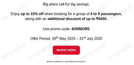 15% Off Air India Promo Code, Coupon Codes - June 2025