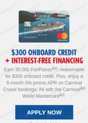 50% Off Carnival Cruise Promo Codes, Discount Codes