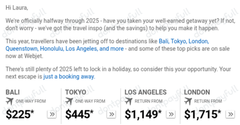 25% Off Webjet Coupon Codes, Voucher Codes - Aug 2025