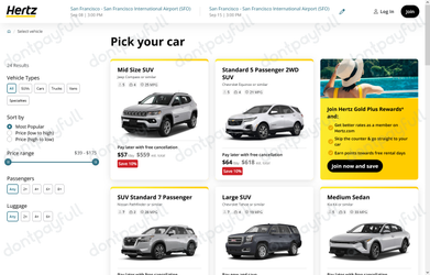 30% Off Hertz Coupon, Promo Codes - October 2025