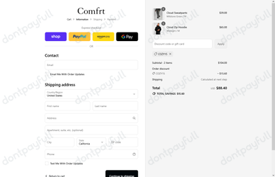 Comfrt Discount Codes - 35% Off Coupon Code Dec 2025