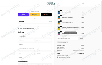 40% Off Nutrition Geeks Discount Codes, Voucher Codes