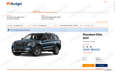 Budget Car Rental Coupons - Get 40% Off in Dec 2025