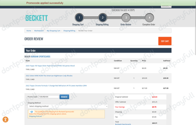 Beckett Coupon Codes - 25% Off Coupon January 2026
