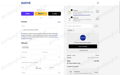 Native Discount Codes - 25% Off Promo Code January 2026