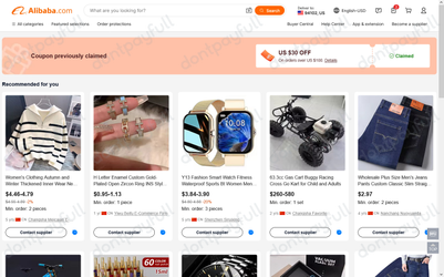 Alibaba Promo Codes - 20% Off Coupon December 2025