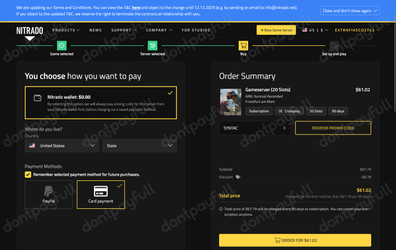 Nitrado Promo Codes - 40% Off Coupon Code Dec 2025