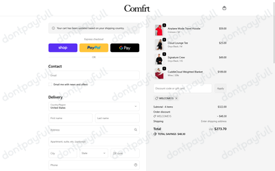 Comfrt Discount Codes - 20% Off Coupon Code Dec 2025