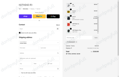 Nothing Discount Codes - 20% Off Coupon Code Jan 2026