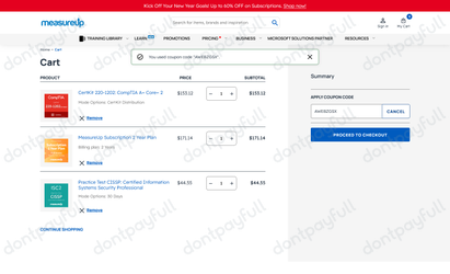 MeasureUp Coupon Codes - Get 40% Off in December 2025