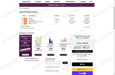 FragranceNet Coupons - 40% Off Coupon Code Jan 2026