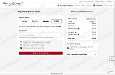 Harry & David Promo Codes - 30% Off Coupon Jan 2026