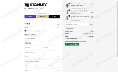 Stanley Discount Codes - 50% Off Coupon Code Jan 2026