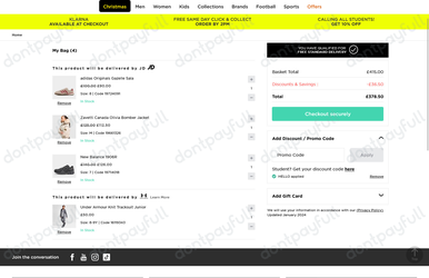 JD Sports Voucher Codes - 58% Off Coupon January 2026