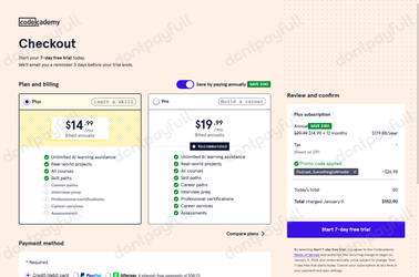 Codecademy Promo Codes - Get 60% Off in January 2026