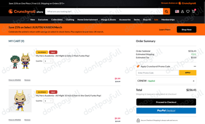 Crunchyroll Promo Codes - 75% Off Offer Code March 2026