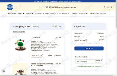 10% Off Nothing Bundt Cakes Promo Codes February 2026