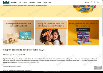 Wonderbly Discount Codes - Get 50% Off in June 2026